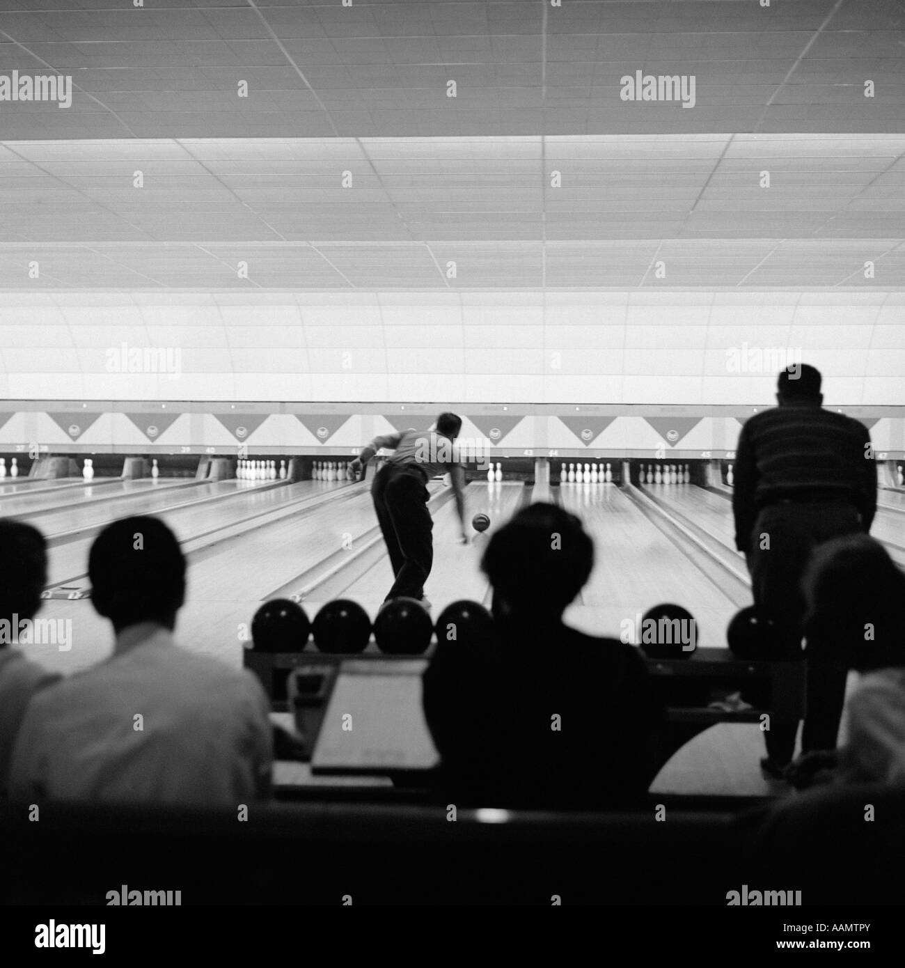 Bowling Black And White