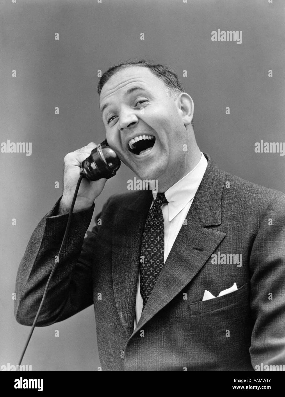 1930s man talking on Black and White Stock Photos & Images - Alamy