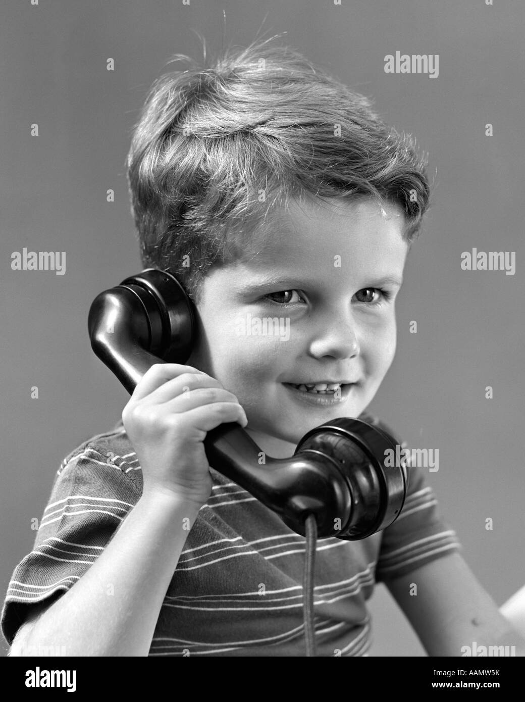 Vintage Black 1940s Telephone On High Resolution Stock Photography and ...