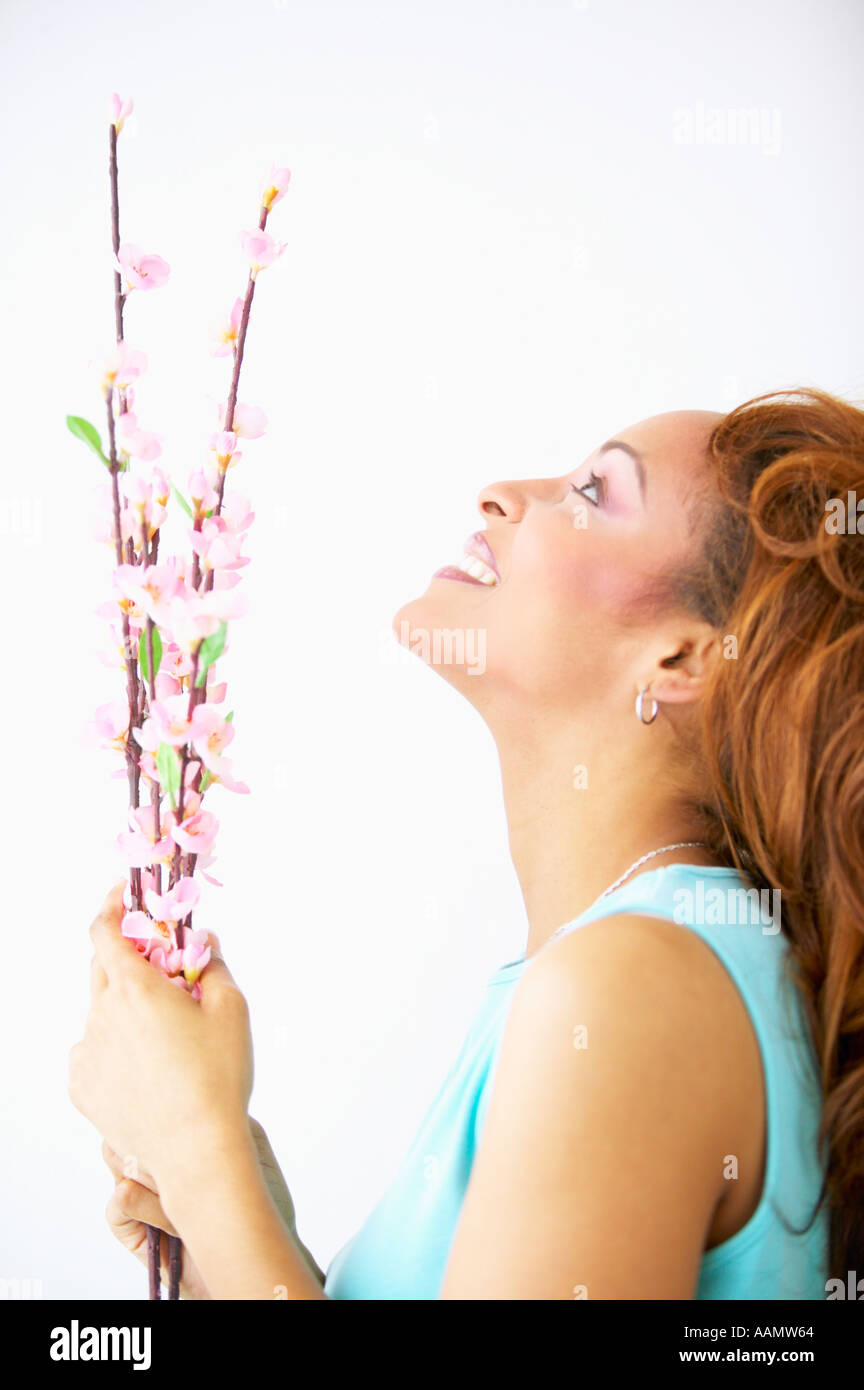 Profile of flowers hi-res stock photography and images - Alamy