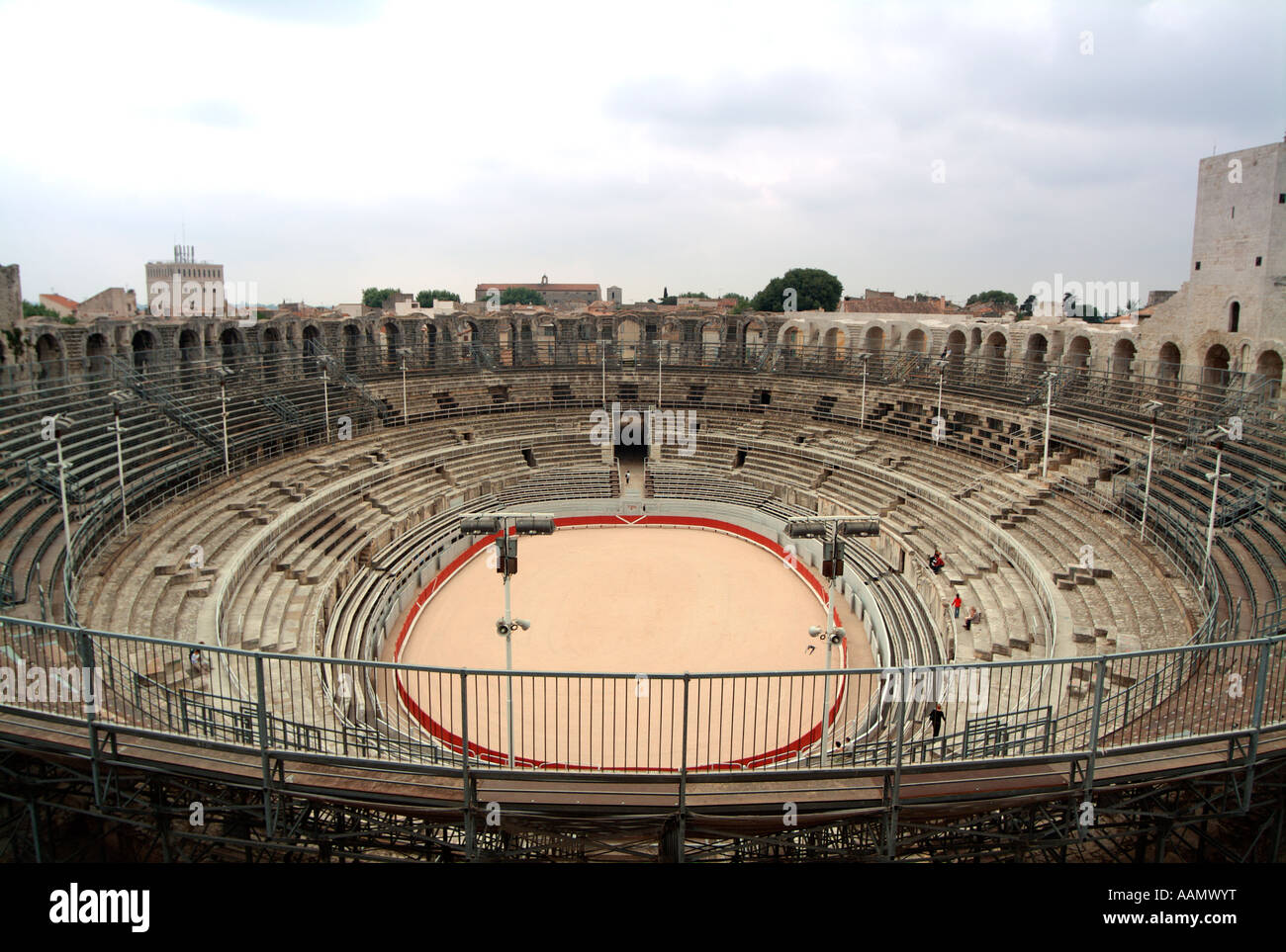 Roman amphitheatre (aka The Arena). Arles. Bouches du Rhône. Provence ...