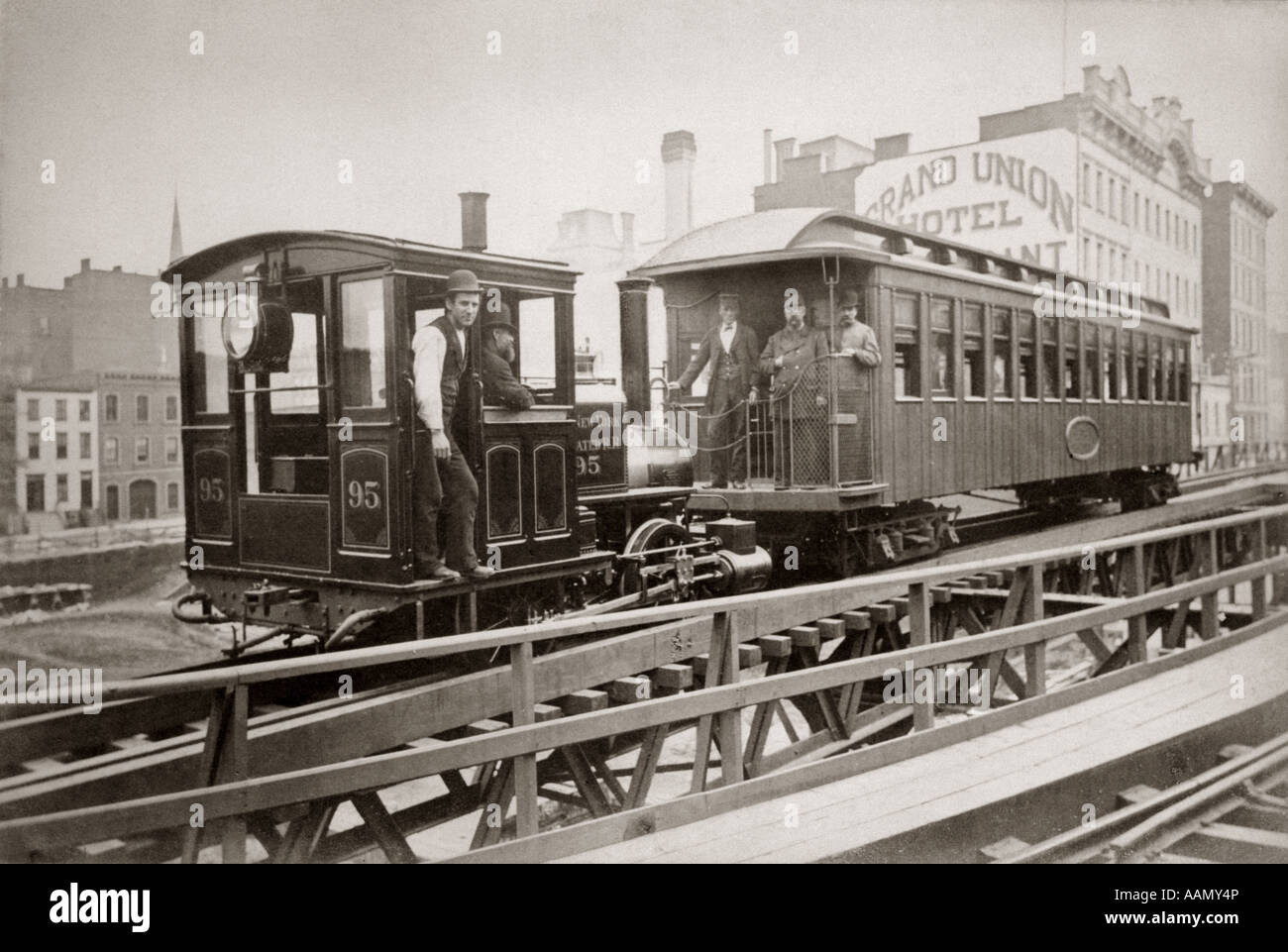 Steam locomotive 1880s hi-res stock photography and images - Alamy