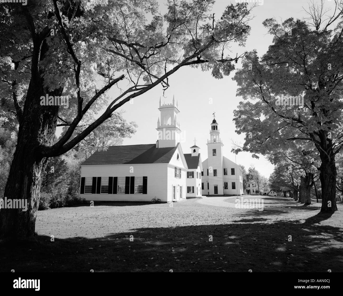 Town hall in small Black and White Stock Photos & Images - Alamy