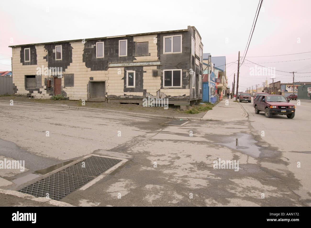 the main street of Nome Alaska Stock Photo - Alamy