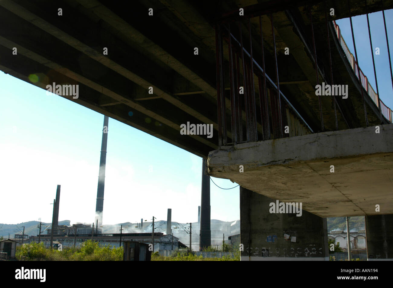 Copsa Mica, industry plant Stock Photo - Alamy