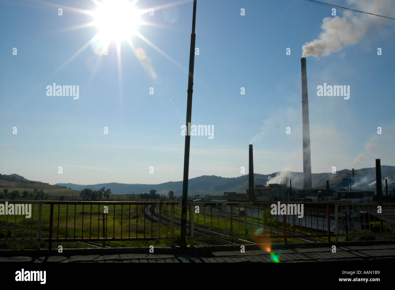 Copsa Mica, industry plant Stock Photo - Alamy