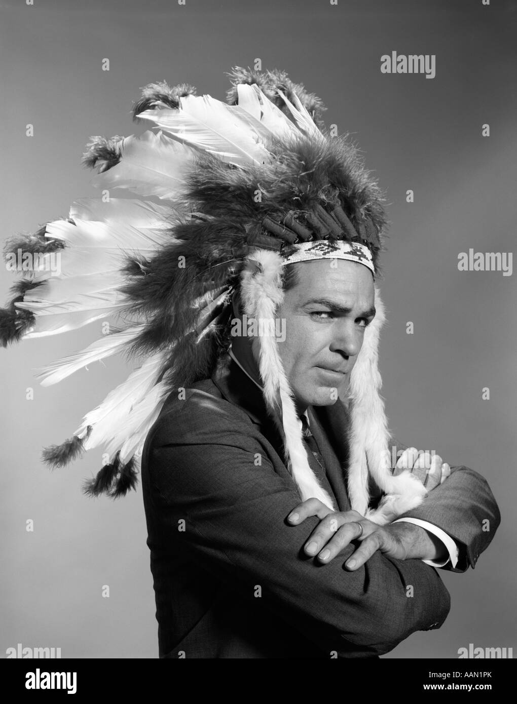 1960s native americans Black and White Stock Photos & Images - Alamy