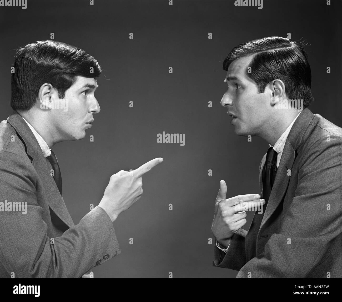 Young talking 1960s hi-res stock photography and images - Alamy