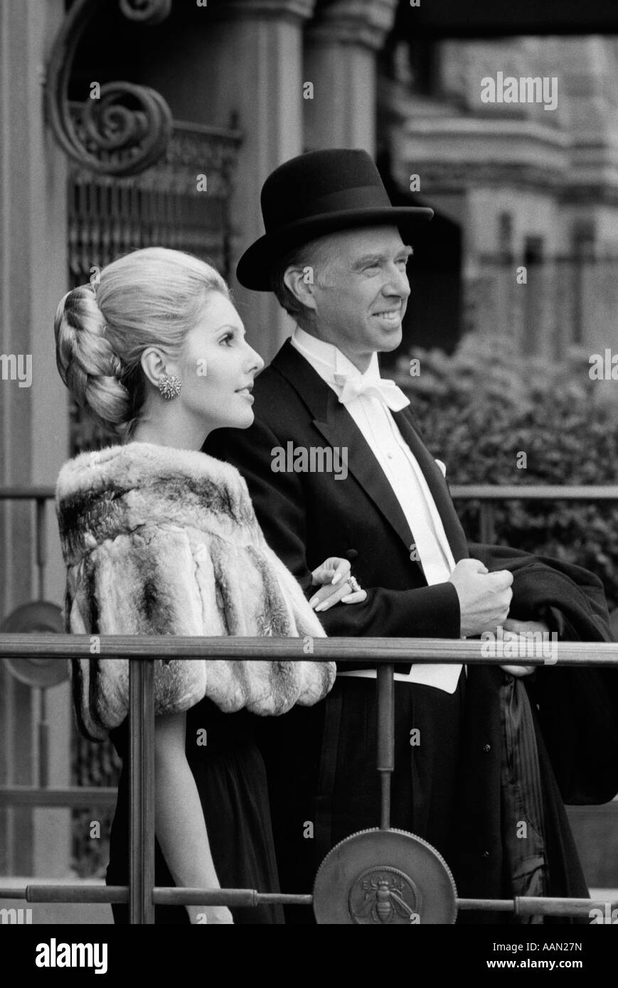 Stylish older man in Black and White Stock Photos & Images - Alamy