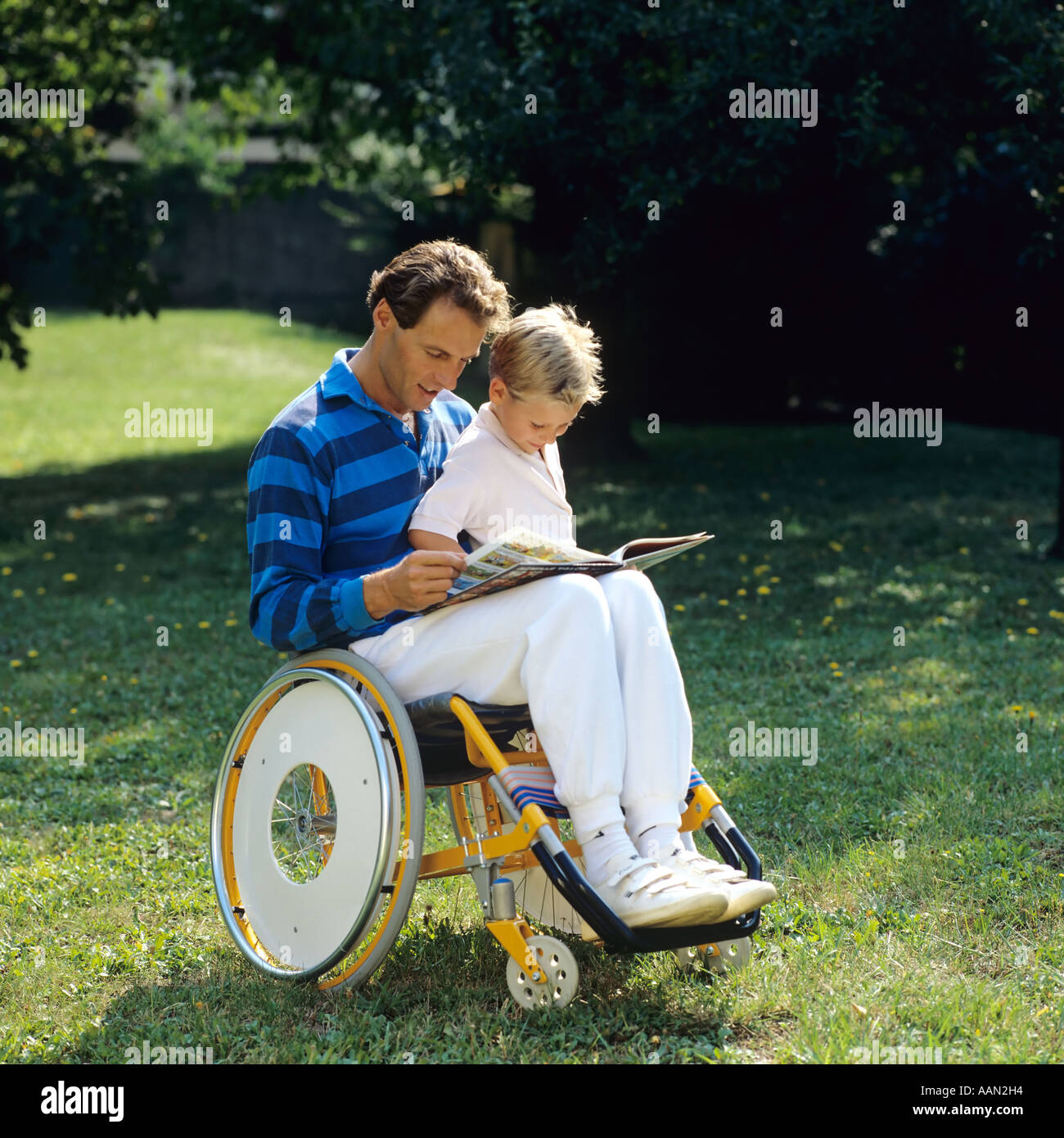 Child disability garden hi-res stock photography and images - Alamy