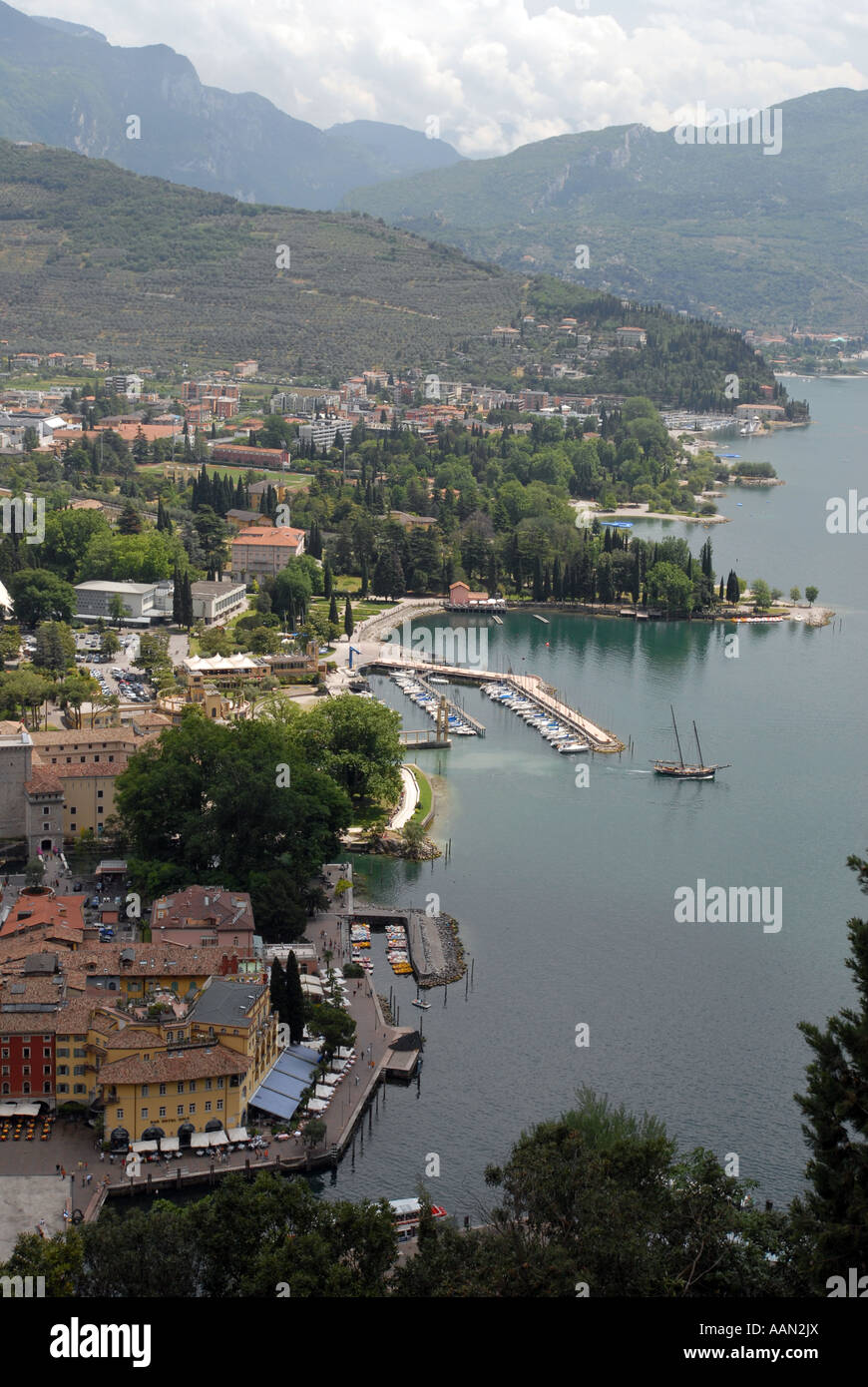 Upright birds eye wide riva hi-res stock photography and images - Alamy