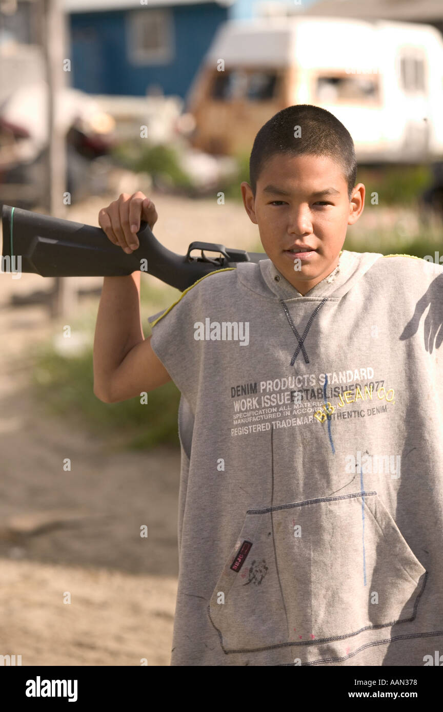 Inuit hunter gun hi-res stock photography and images - Alamy