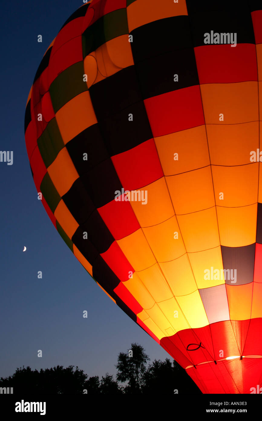 Hot Air Balloon Competition Stock Photo - Alamy