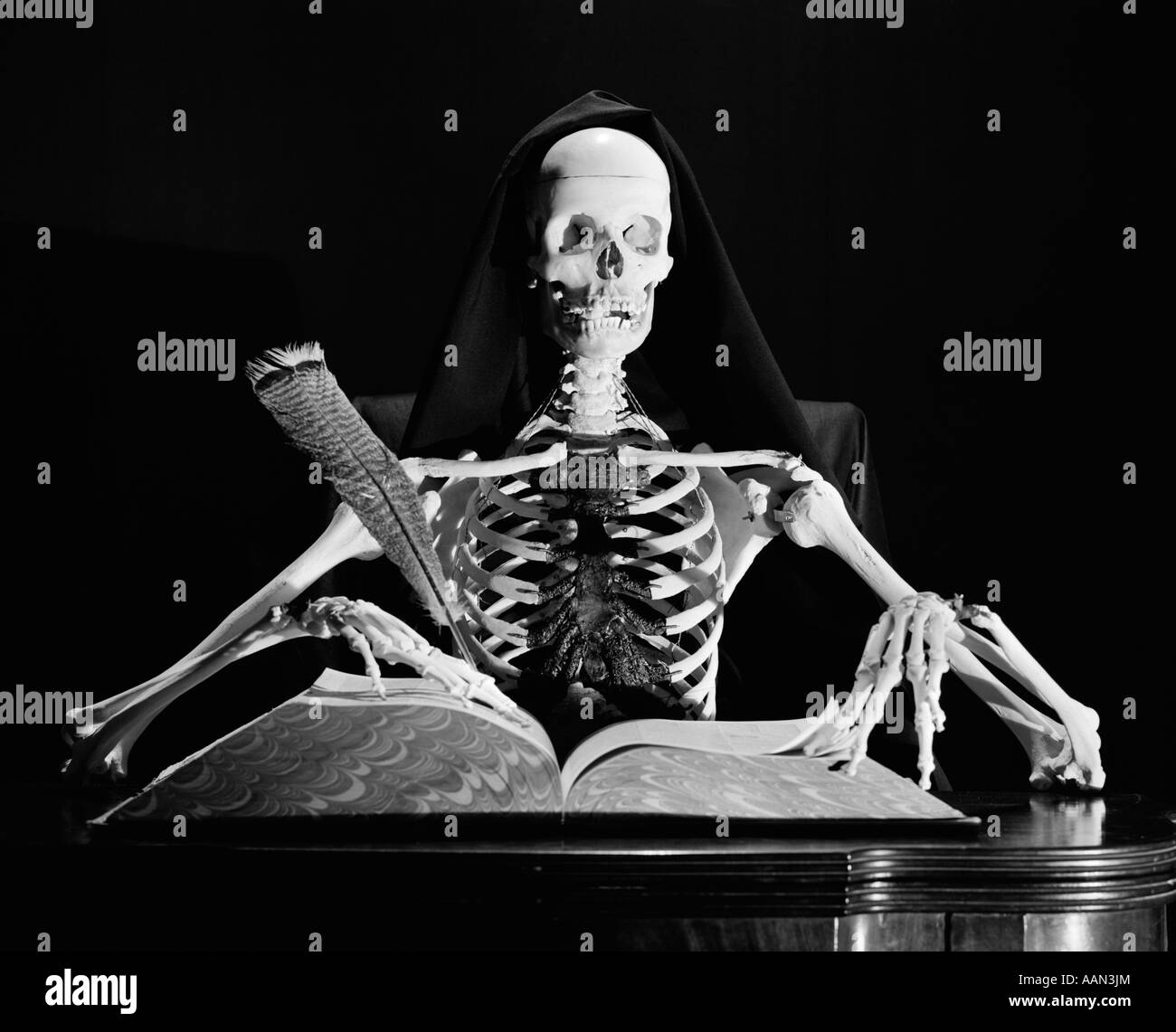 Hand vintage writing Black and White Stock Photos & Images - Alamy