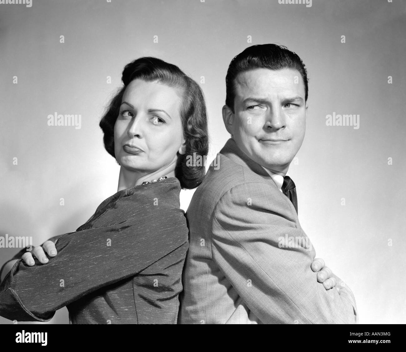 Angry couple man woman arguing Black and White Stock Photos & Images ...