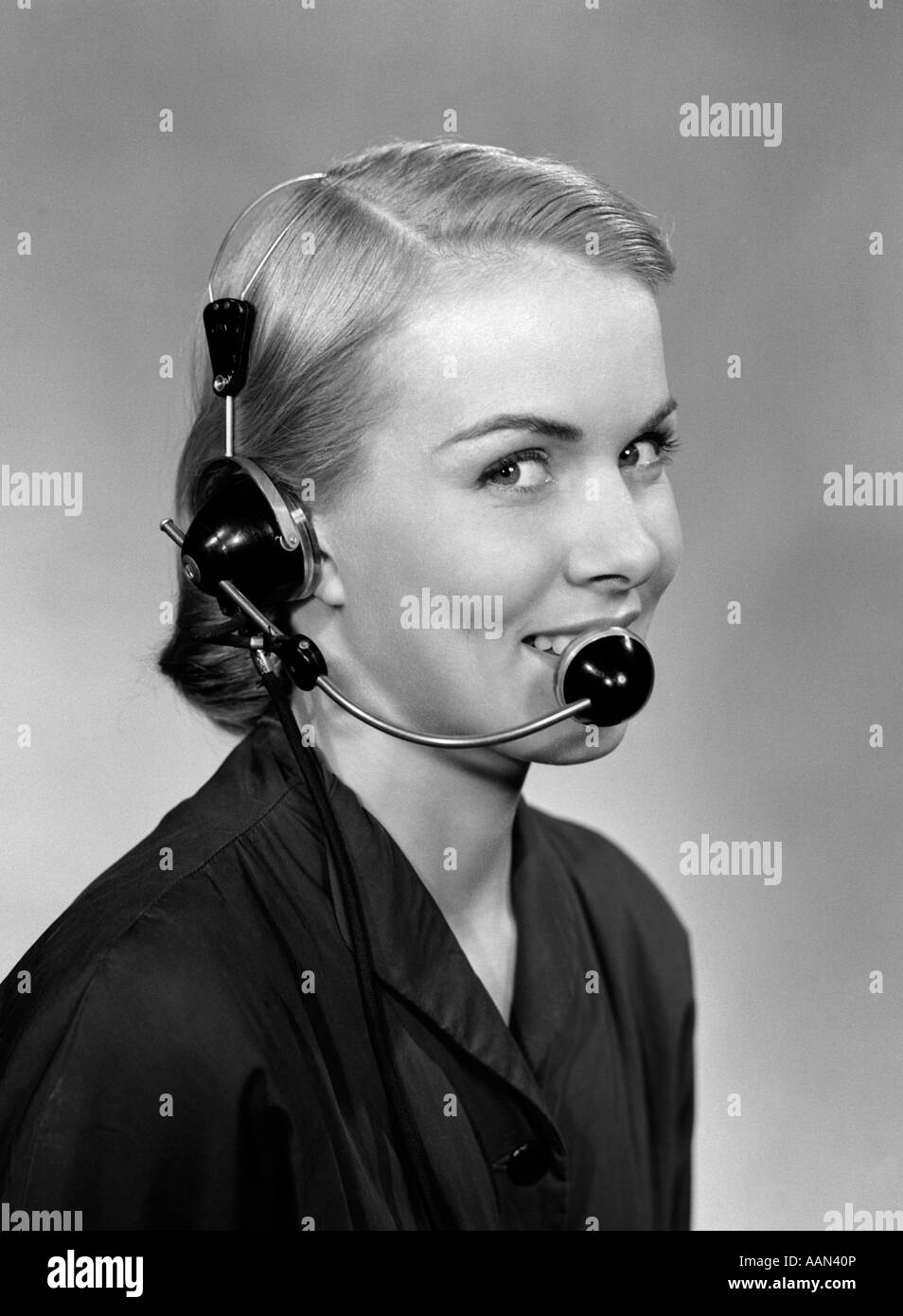Telephone operators 1950s High Resolution Stock Photography and Images ...
