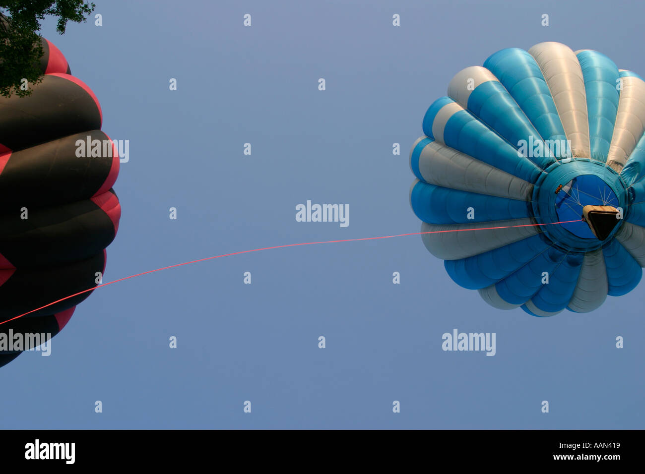 Hot Air Balloon Competition Stock Photo - Alamy