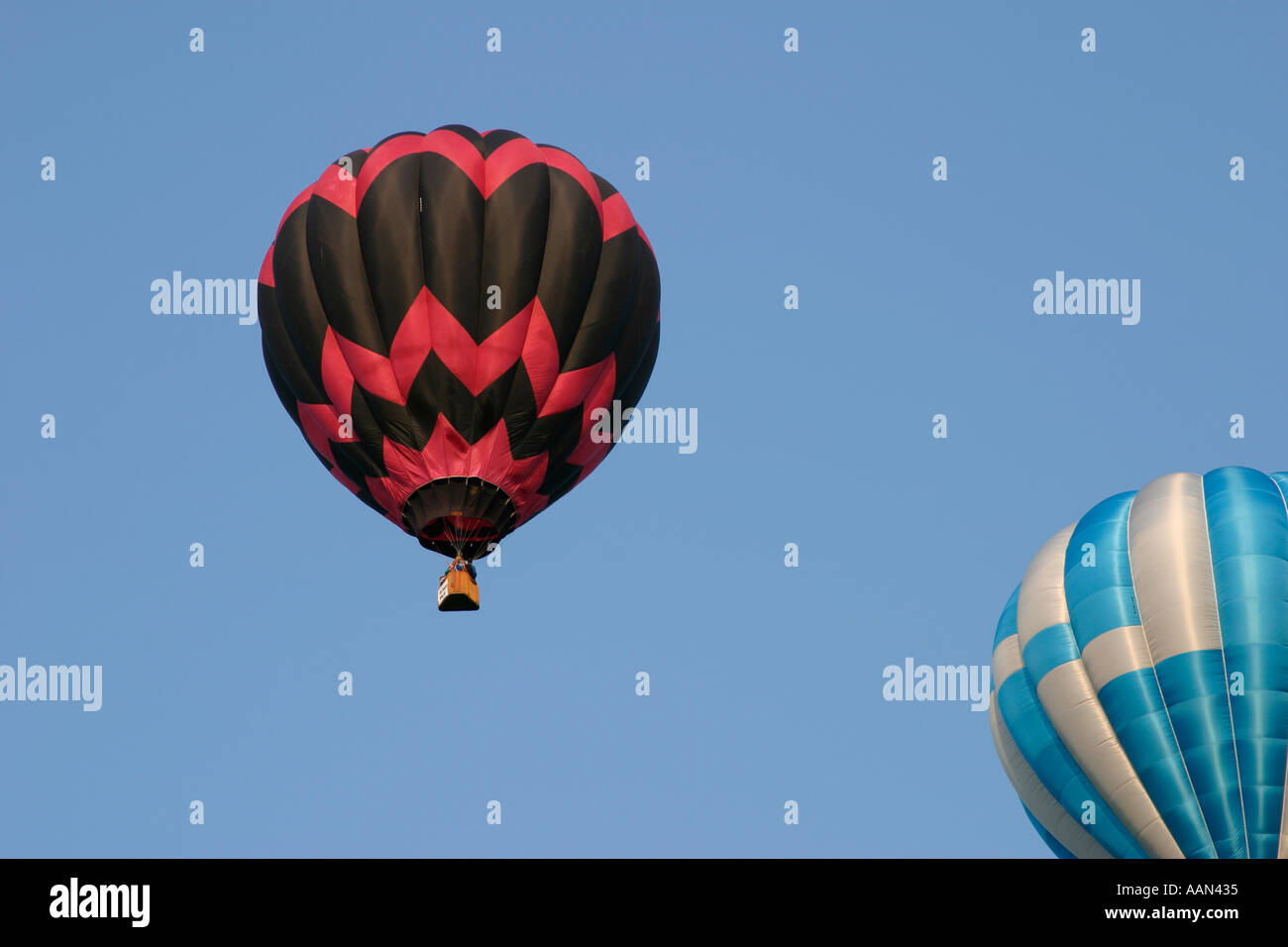 Hot Air Balloon Competition Stock Photo - Alamy