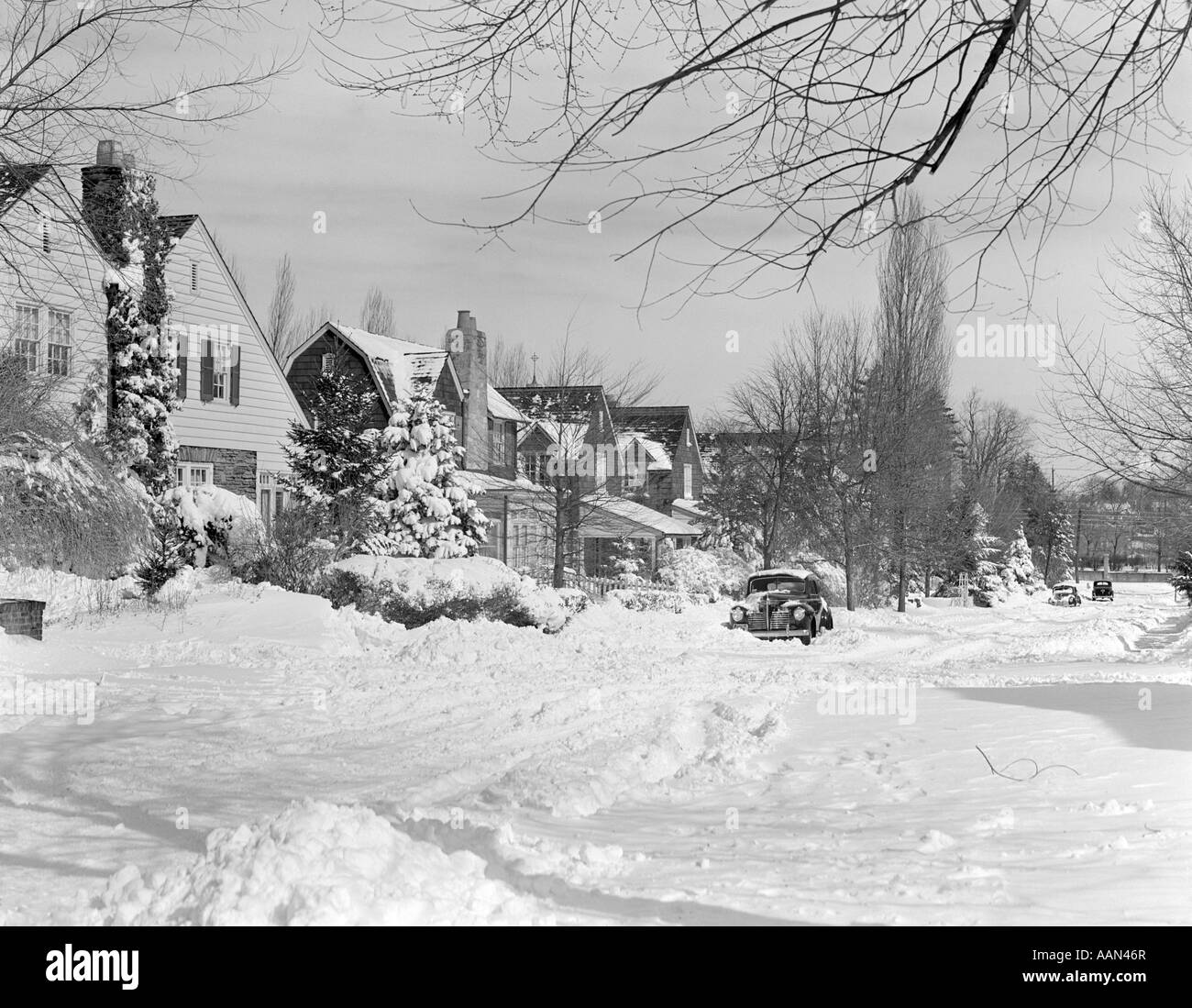 Vintage Snow Photography