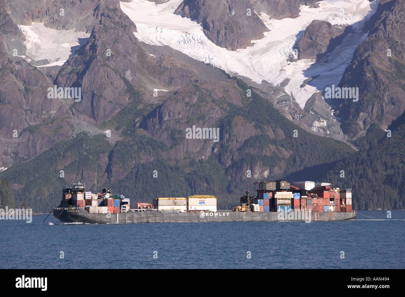 Alaska barge hi-res stock photography and images - Alamy
