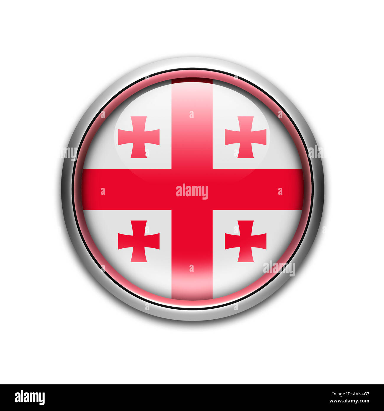 Flag of Georgia Stock Photo - Alamy