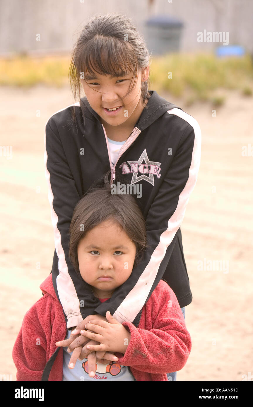 Inuit community children hi-res stock photography and images - Alamy