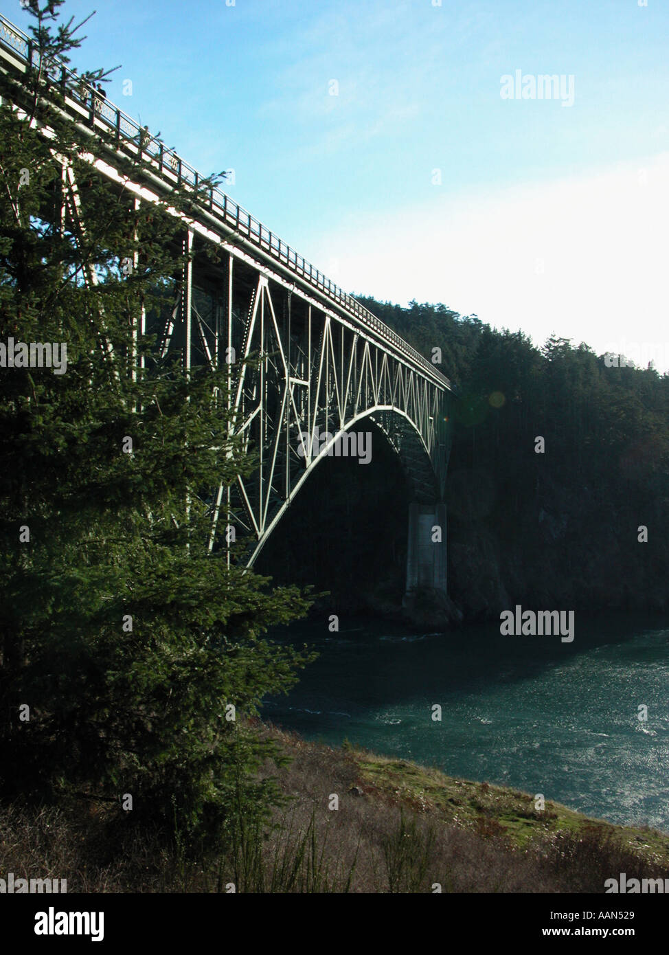 Deception Pass Bridge, Washington State, USA . 2003 Stock Photo - Alamy