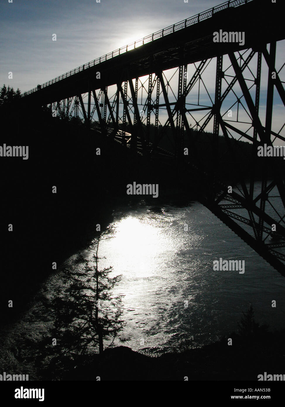Deception Pass Bridge, Washington State, USA . 2003 Stock Photo - Alamy