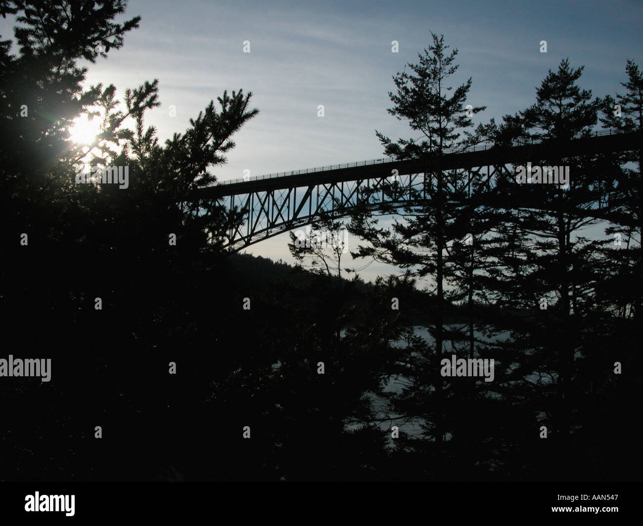 Deception Pass Bridge, Washington State, USA . 2003 Stock Photo - Alamy