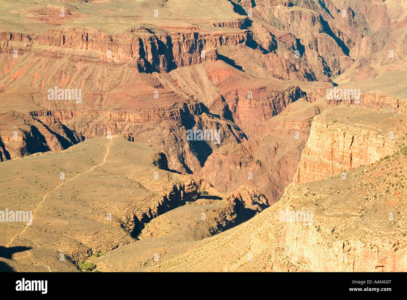 Plateau Point Elevation. Grand Canyon National Park from south rim ...