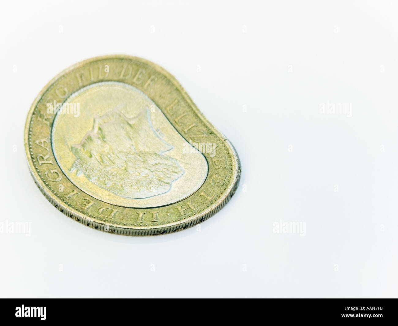 Bent coin hi-res stock photography and images - Alamy