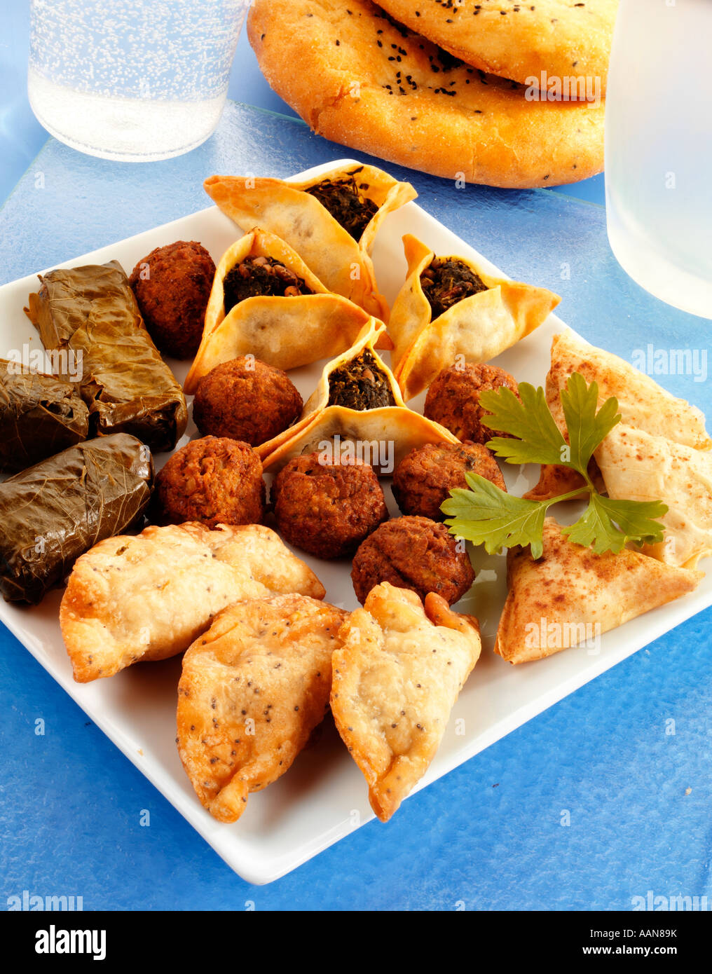 MIDDLE EASTERN SNACK SELECTION Stock Photo - Alamy