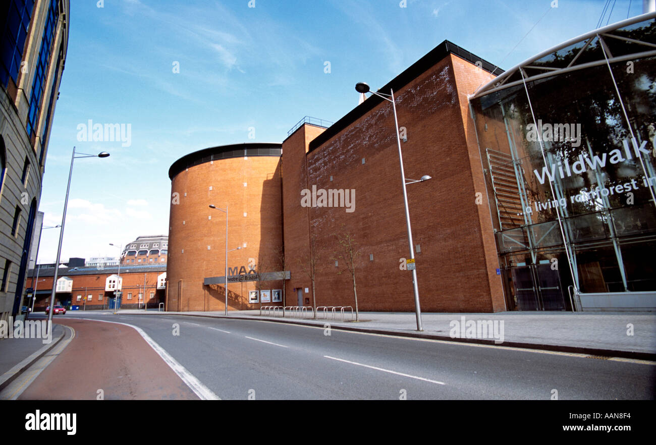 Imax theatre and Wildwalk At Bristol in Bristol UK Stock Photo - Alamy