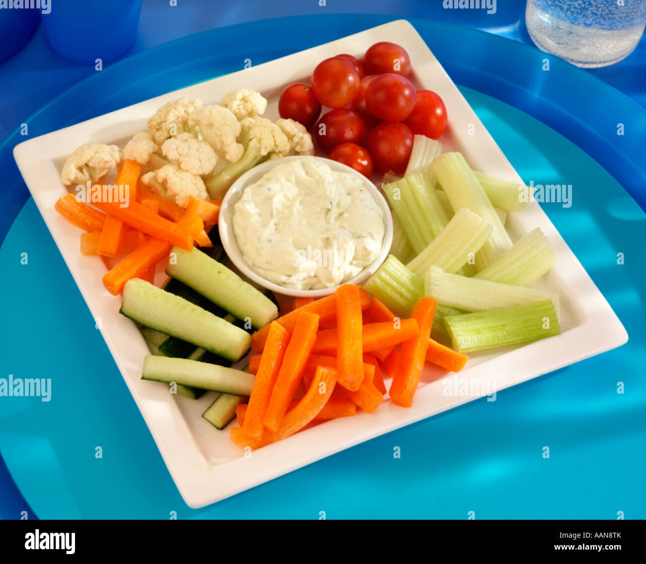 CRUDITES AND DIP SELECTION Stock Photo - Alamy