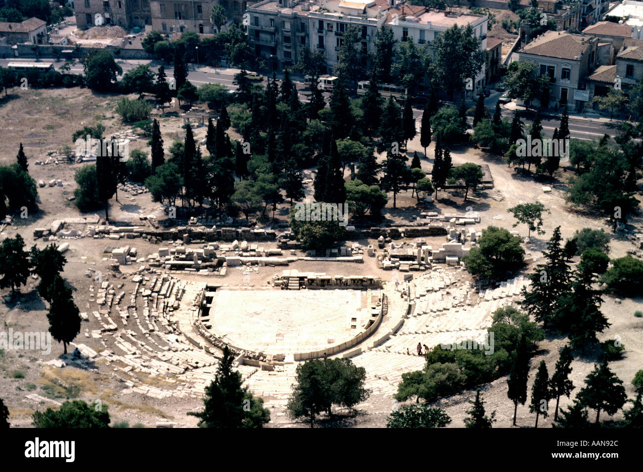 Aerial acropolis dionysus hi-res stock photography and images - Alamy