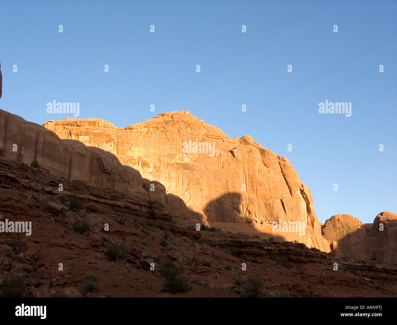 Park Avenue. Arches National Park. Near Moab. Utah State. USA Stock ...