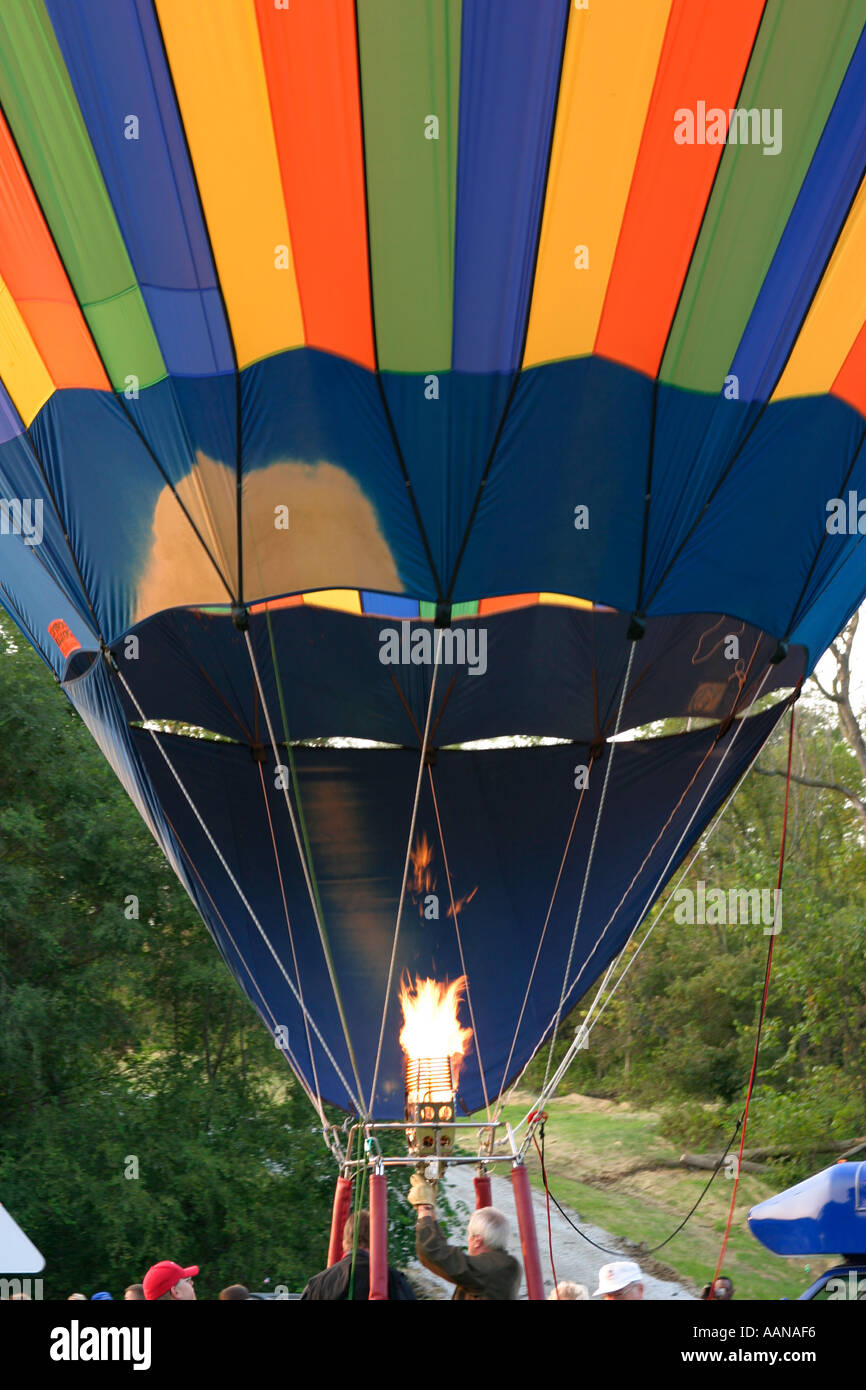 Hot Air Balloon Competition Stock Photo - Alamy