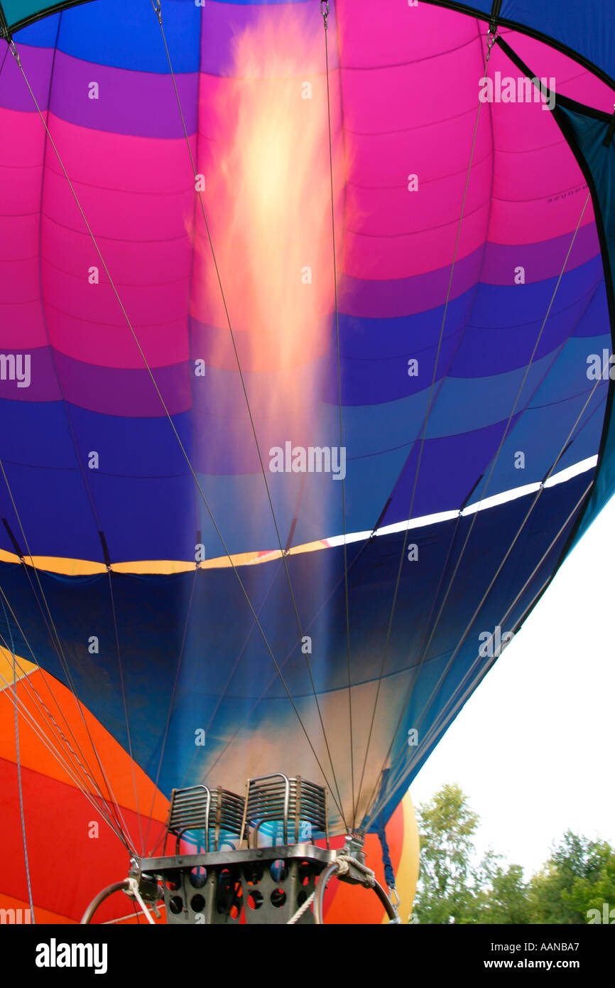 Hot Air Balloon Competition Stock Photo - Alamy