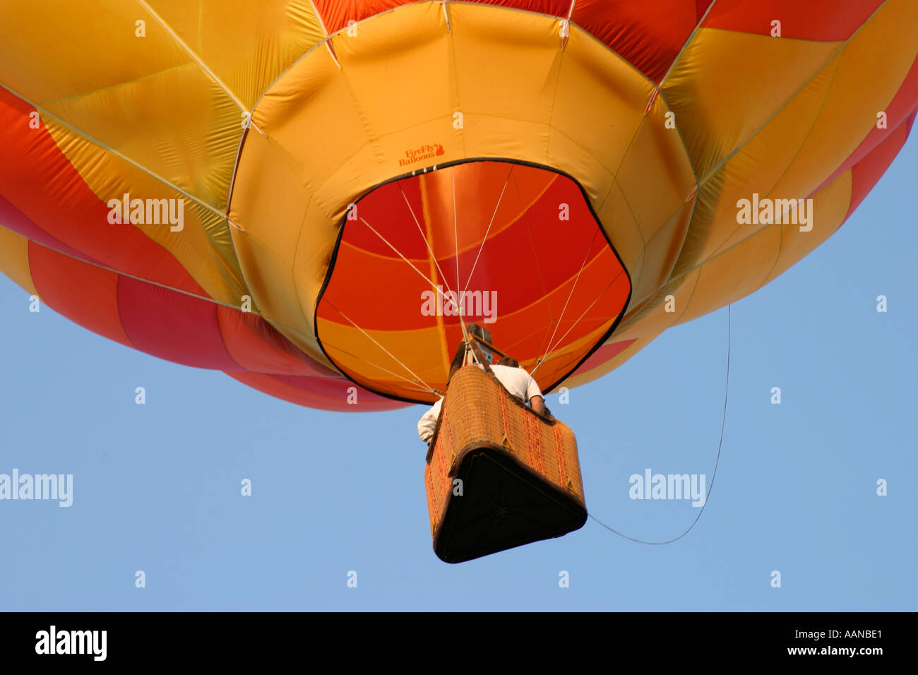 Hot Air Balloon Competition Stock Photo - Alamy