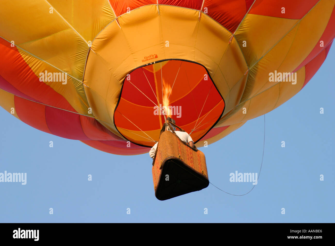 Hot Air Balloon Competition Stock Photo - Alamy