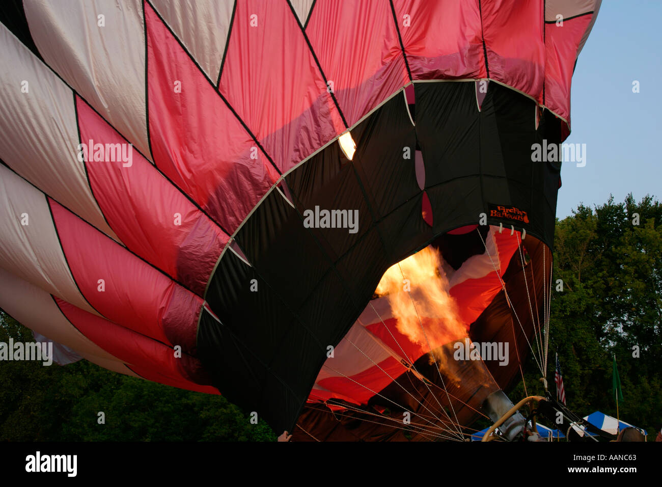 Hot Air Balloon Competition Stock Photo - Alamy