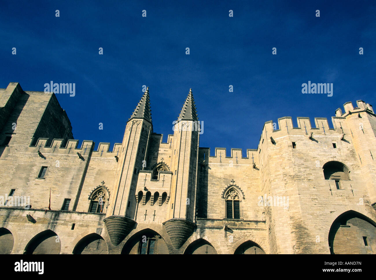 Avignon. Palais des Papes, UNESCO World Heritage Site, Vaucluse ...