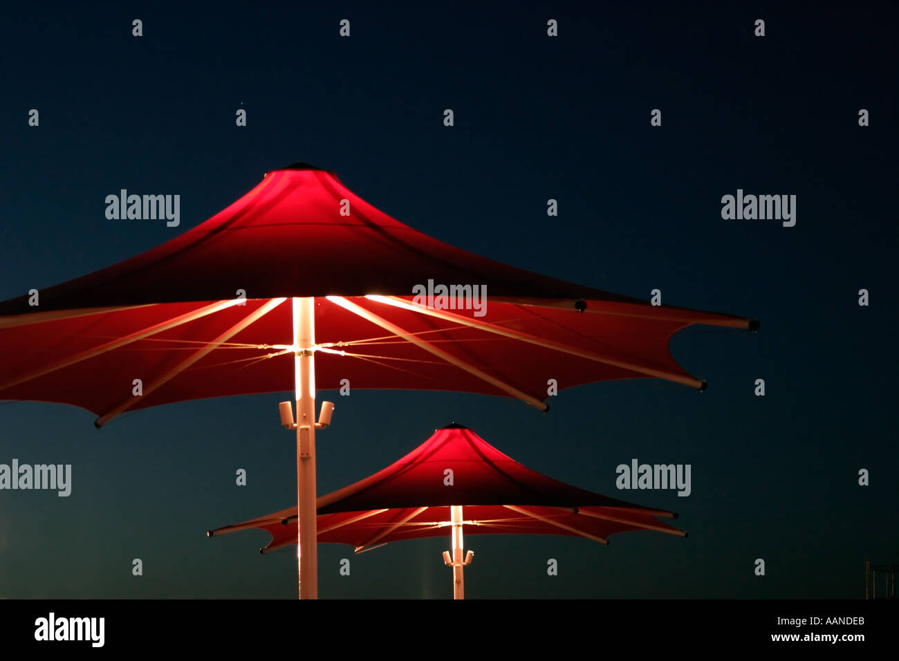 Lighted umbrellas hi-res stock photography and images - Alamy