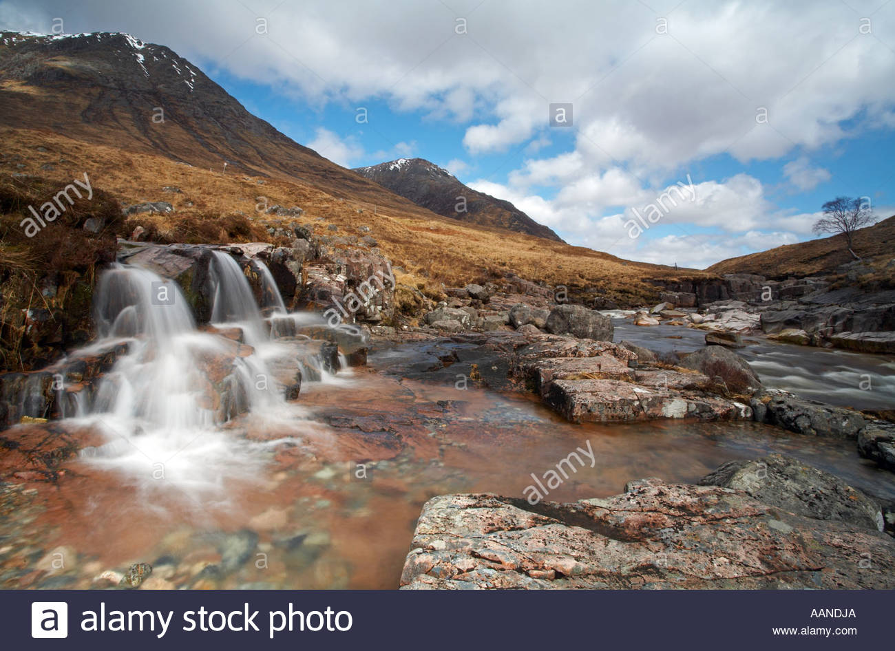 Glencoe river rapids hi-res stock photography and images - Alamy