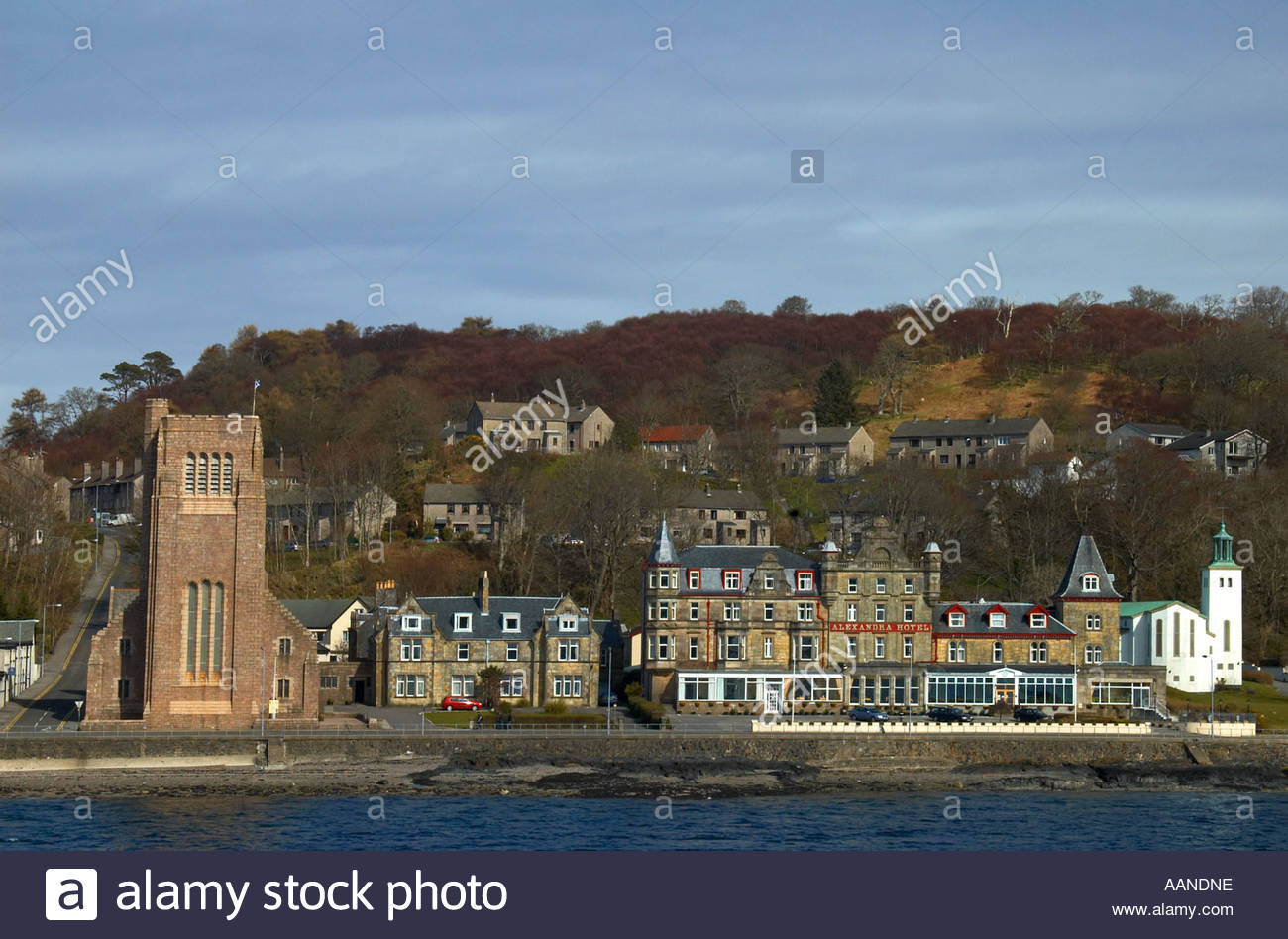 Oban seafront promenade hi-res stock photography and images - Alamy