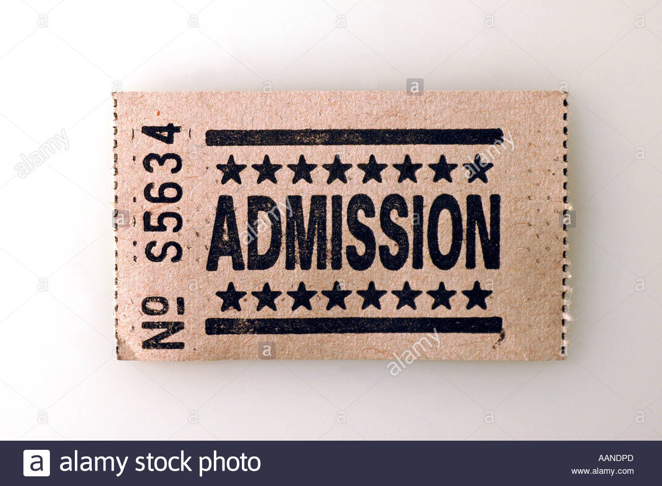 Admission ticket hi-res stock photography and images - Alamy