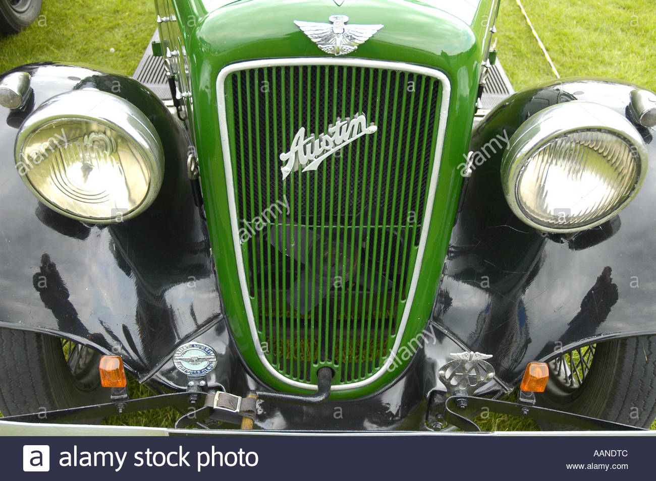 Front of an old Austin motorcar Stock Photo - Alamy
