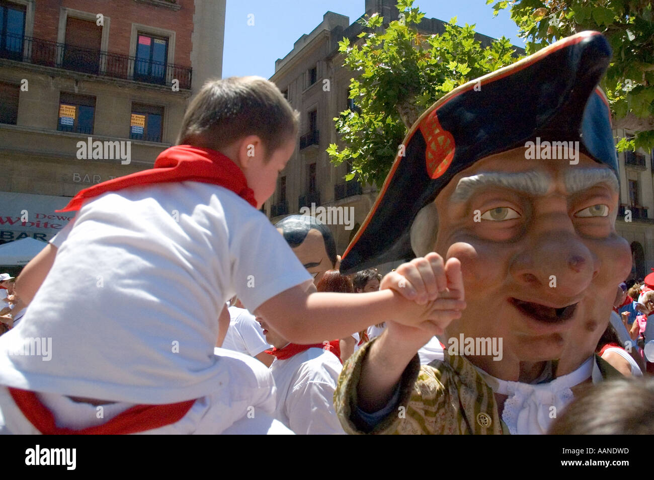 Fiesta de San Fermin, Pamplona, Navarra, Spain Stock Photo - Alamy