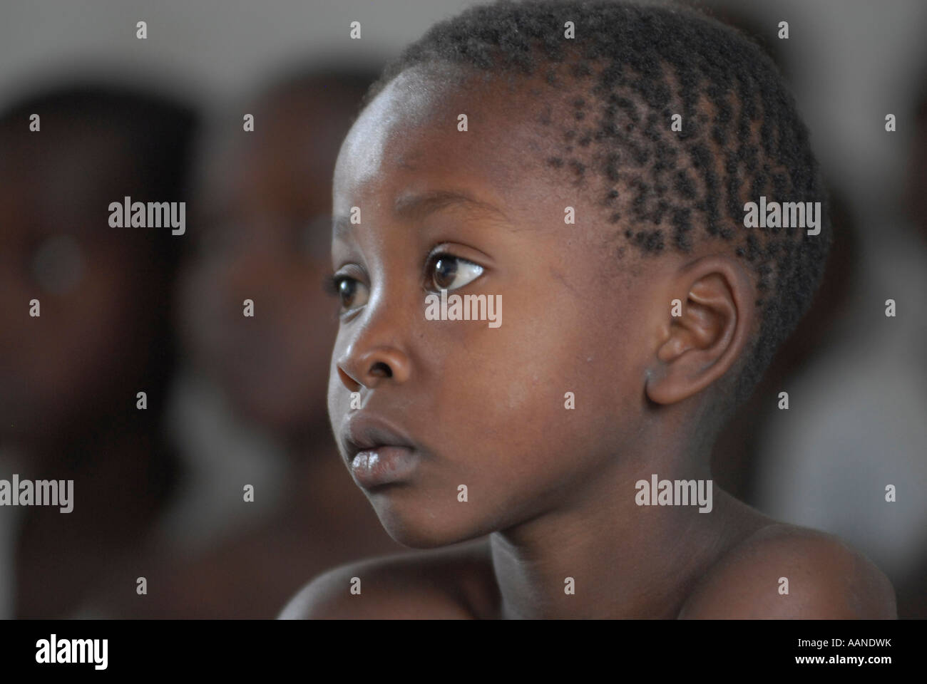 Young girl in DR Congo Africa Stock Photo - Alamy