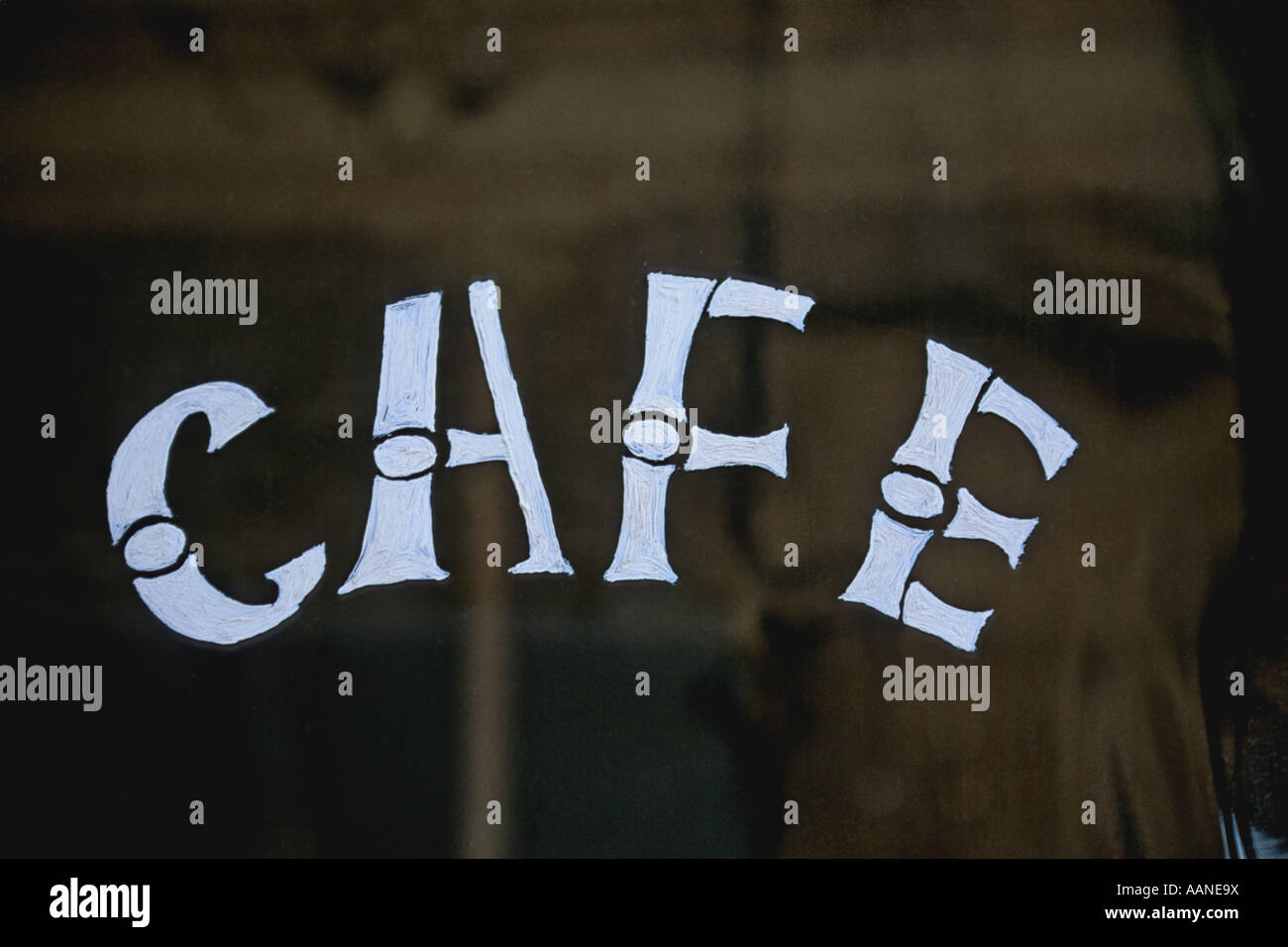 Cafe cafes sign hi-res stock photography and images - Alamy